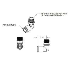 Push To Connect Elbow