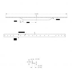 Reinforcement Angle, Horizontal Stabilizer Front Spar